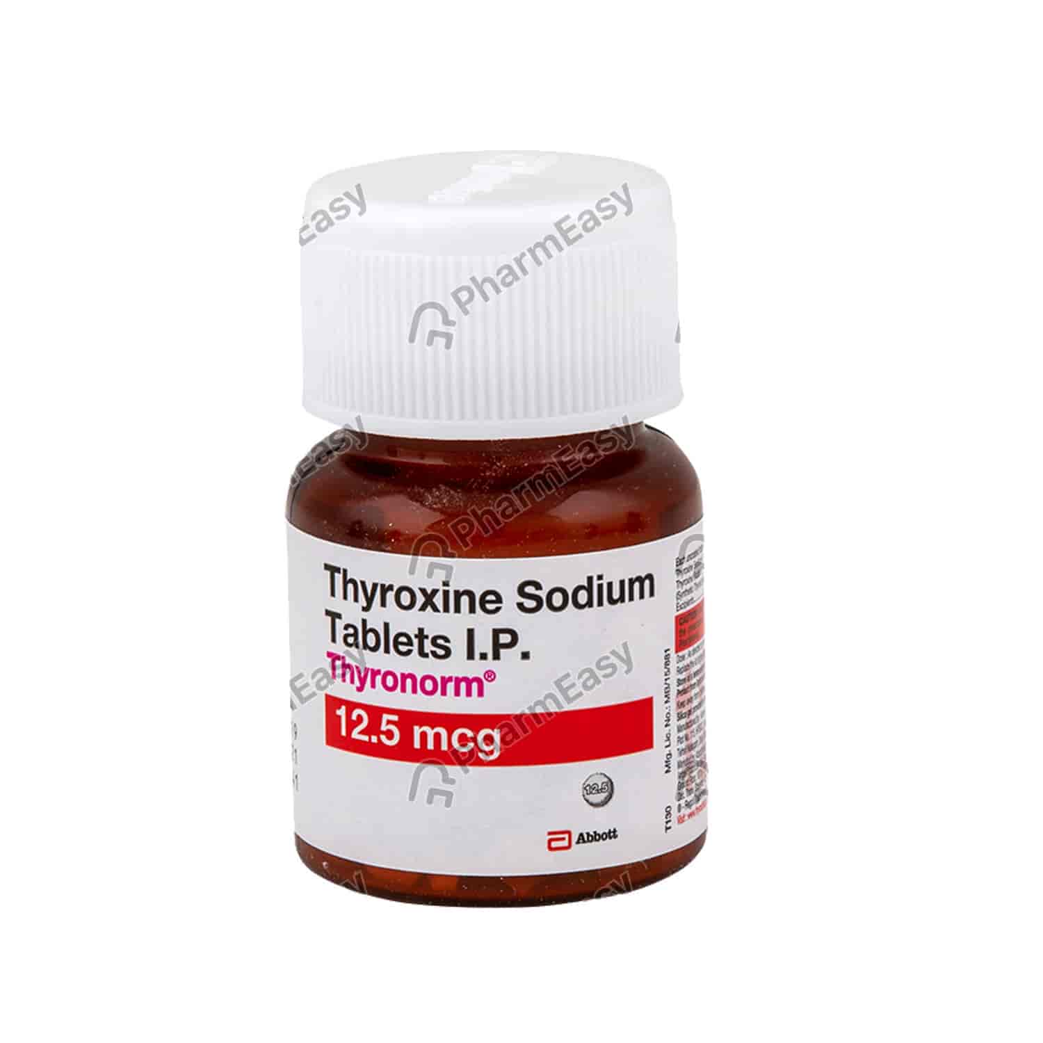 Buy Thyronorm 12.5mcg Tab 120'S Online at Flat 18% OFF* | PharmEasy