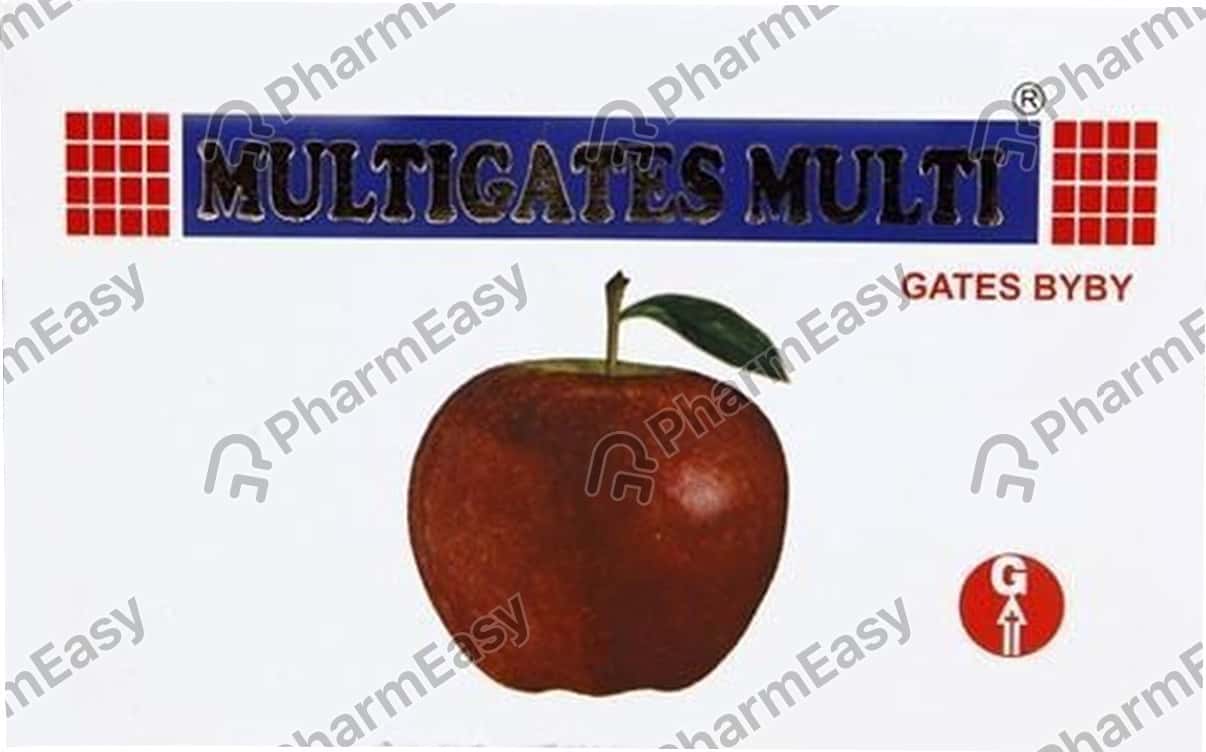 Buy Multigates Multi Strip Of 10 Tablets Online at Flat 15% OFF | PharmEasy