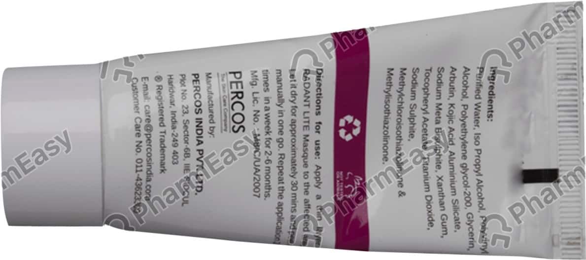 Buy RADANT LITE MASQUE GEL Online & Get Upto 60% OFF at PharmEasy