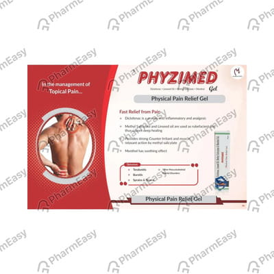 Phyzimed Tube Of 30gm Gel: Uses, Side Effects, Price & Dosage | PharmEasy