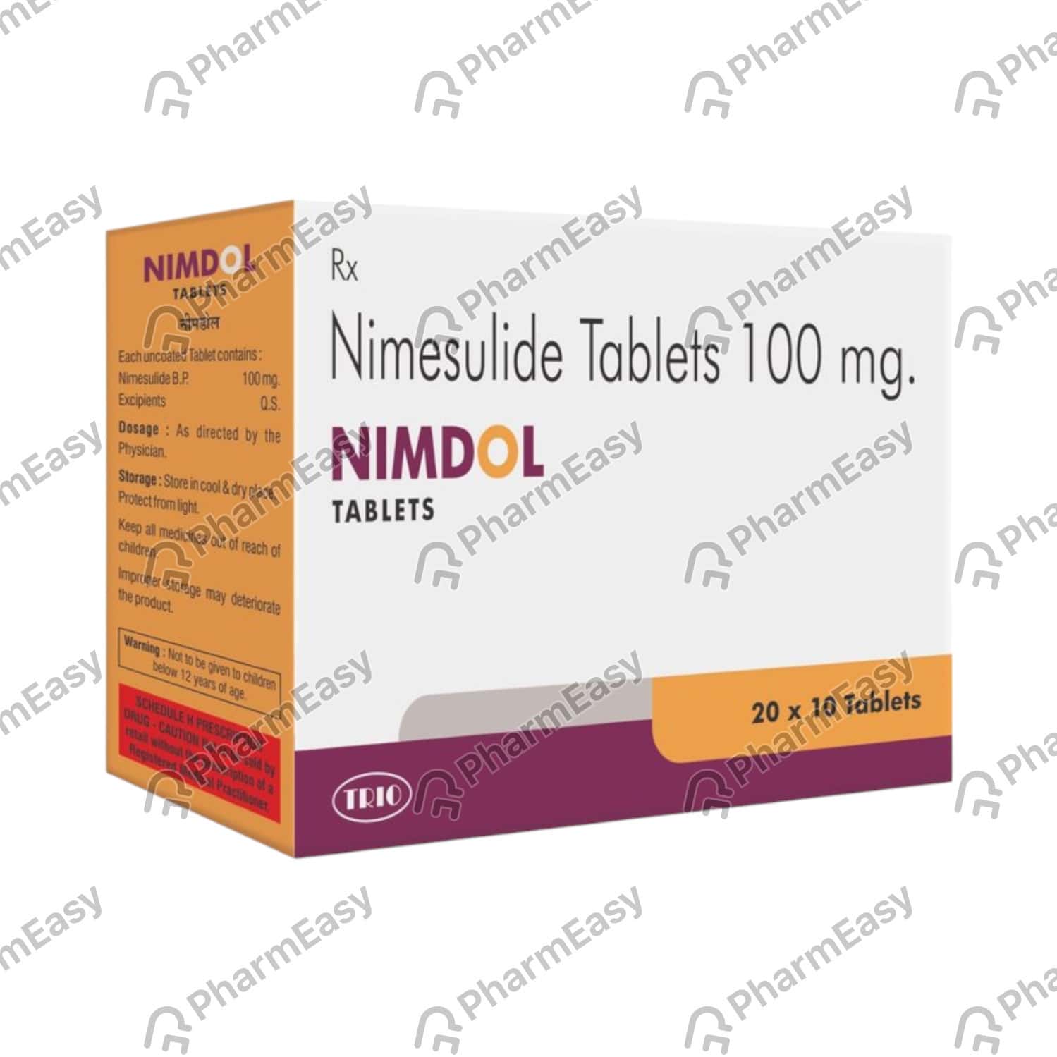 Nimdol 100 MG Tablet (10): Uses, Side Effects, Price & Dosage | PharmEasy