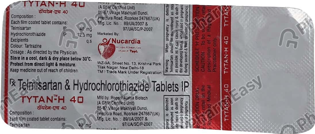 Tytan H Tablet: Uses, Side Effects, Price & Dosage | PharmEasy