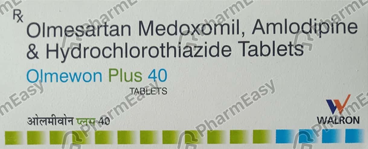 Triolmesar 40mg Strip Of 15 Tablets: Uses, Side Effects, Price & Dosage ...