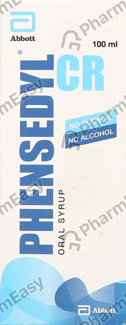 Phensedyl Cr Bottle Of 100ml Syrup: Uses, Side Effects, Price & Dosage ...