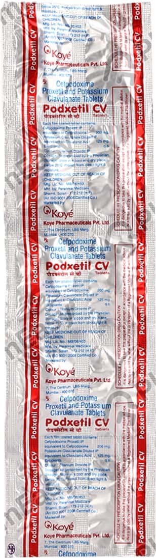 Podxetil Strip Of 10 Tablets: Uses, Side Effects, Price & Dosage ...