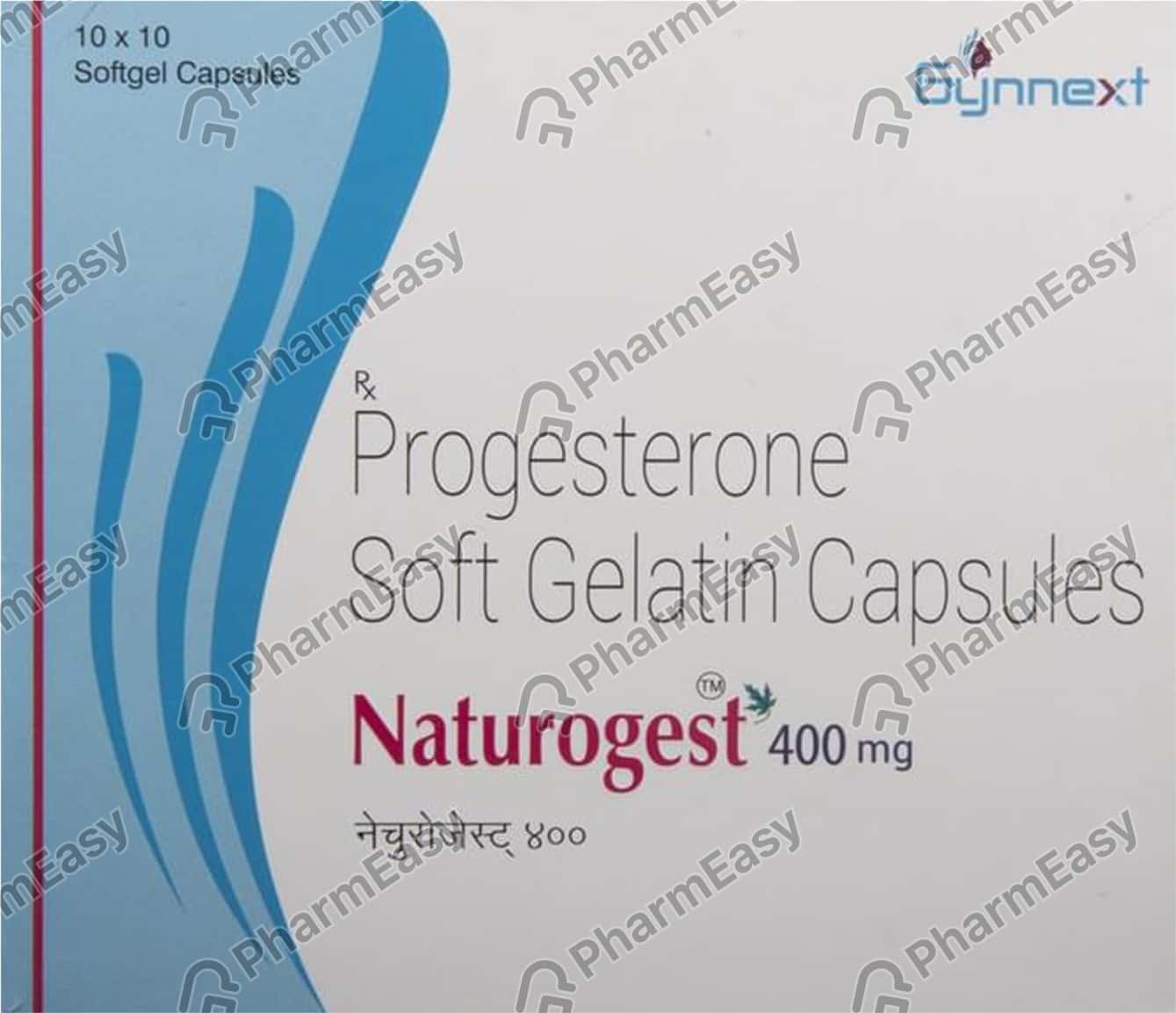 Naturogest 400mg Oral/Vaginal/Rectal Capsule: Uses, Side-effects, Price ...