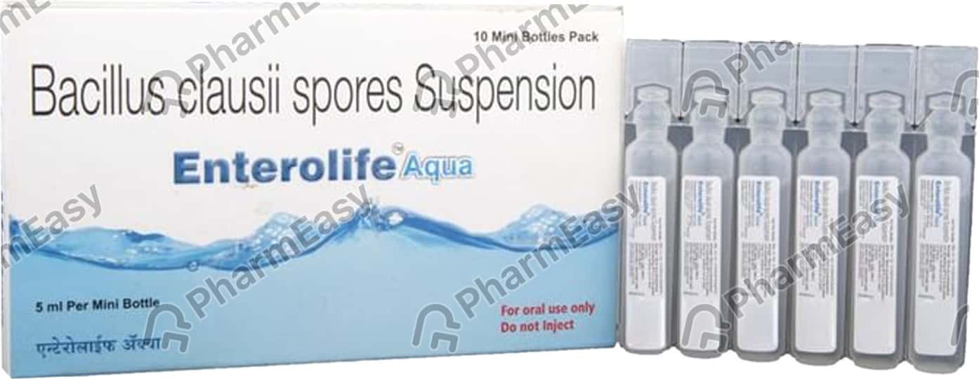 Enterolife Aqua 2 B Suspension (5): Uses, Side Effects, Price & Dosage ...