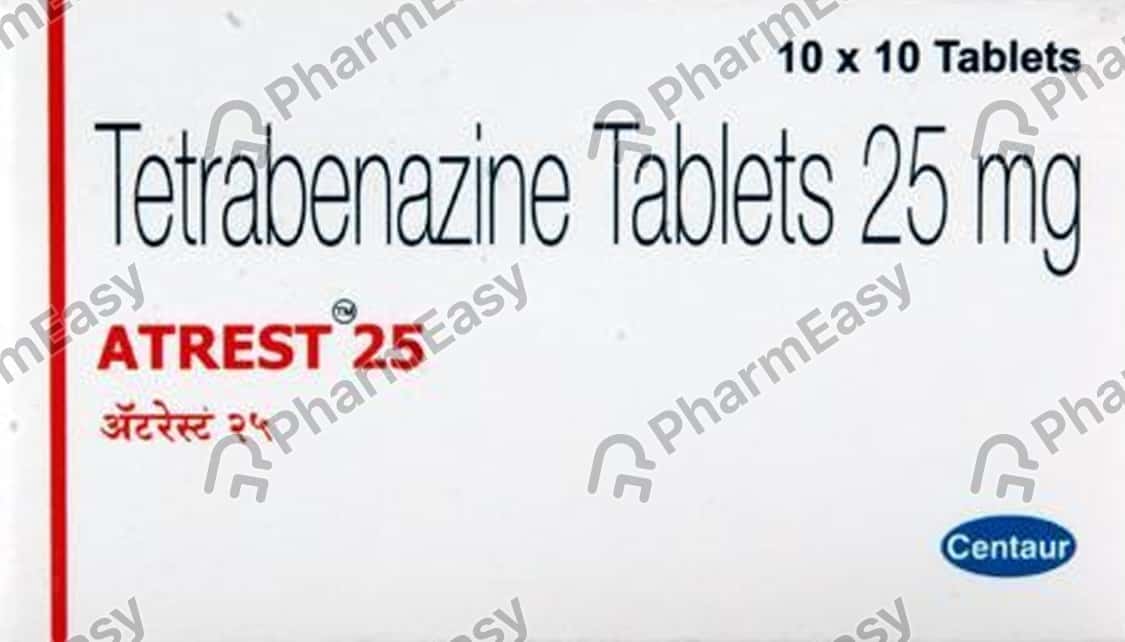 Buy Atrest 25 MG Tablet (10) Online & Save Up to 24% at PharmEasy