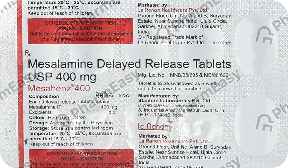 Meztec 400 MG Tablet (10): Uses, Side Effects, Price & Dosage | PharmEasy