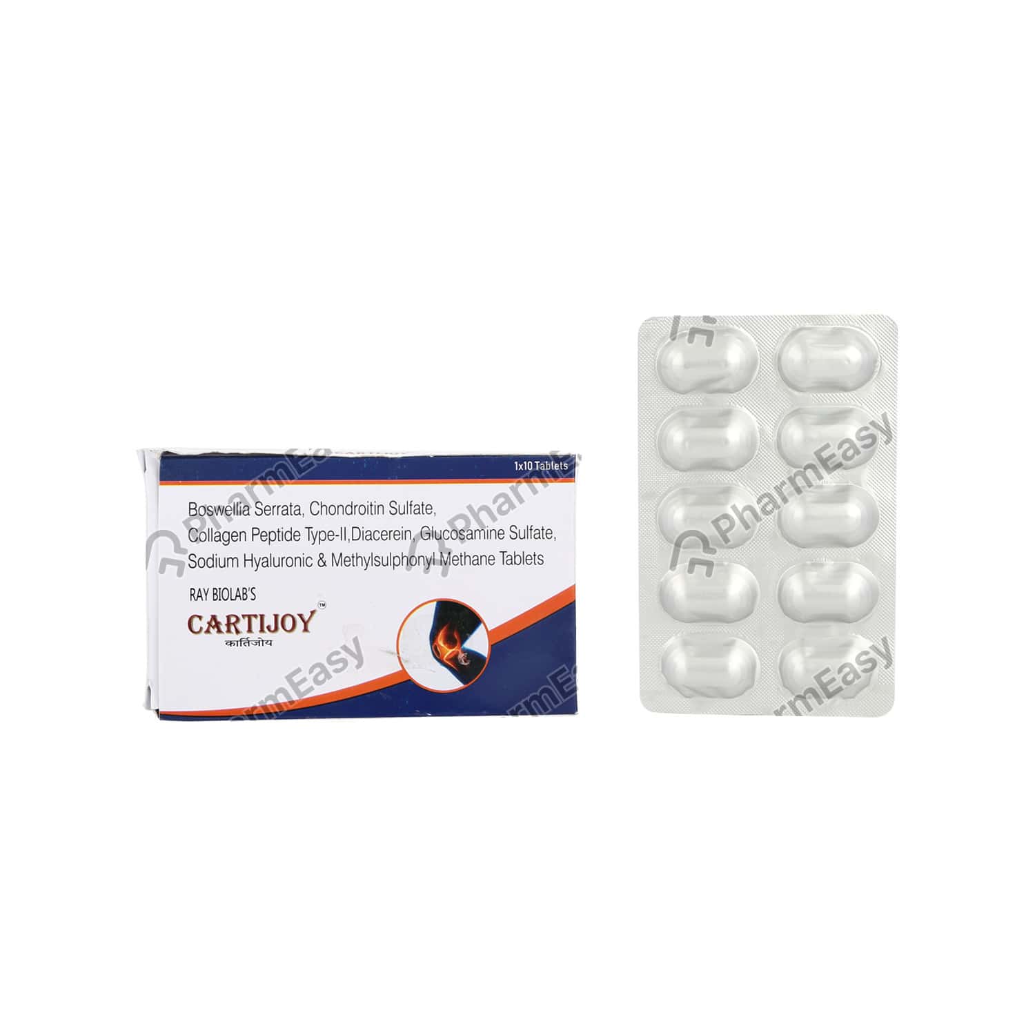 Buy Cartijoy Tablet (10) Online at Flat 18% OFF* | PharmEasy