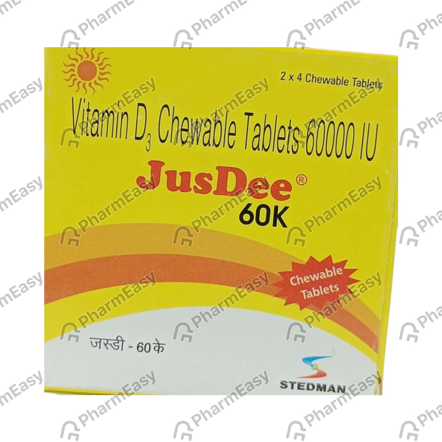 Jusdee 60000 IU Tablet (4): Uses, Side Effects, Price & Dosage | PharmEasy