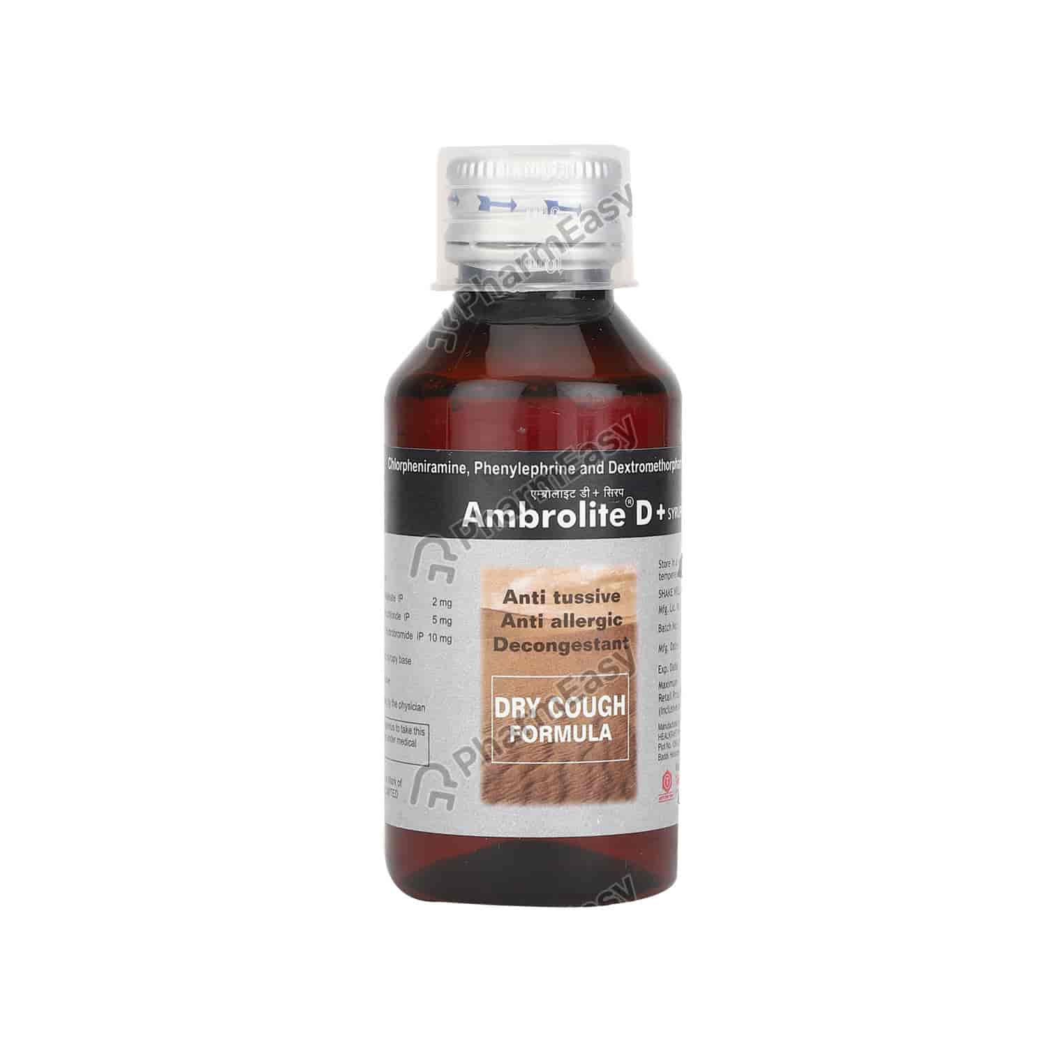Buy Ambrolite D + Syp 100ml Online at Flat 18% OFF* | PharmEasy