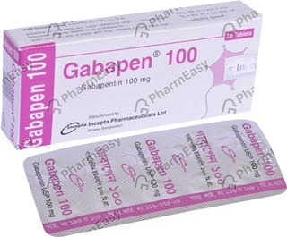 Gabapen 100 MG Tablet (10): Uses, Side Effects, Price, Dosage ...
