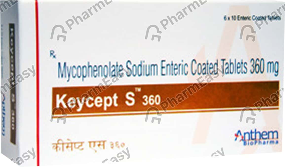 Keycept S 360 MG Tablet (10): Uses, Side Effects, Price & Dosage ...