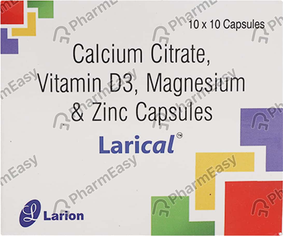 Larical Capsules: Uses, Side Effects, Price & Dosage | PharmEasy