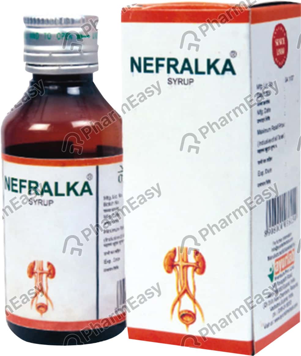 Nefralka 1.37 G Syrup (100): Uses, Side Effects, Price & Dosage | PharmEasy