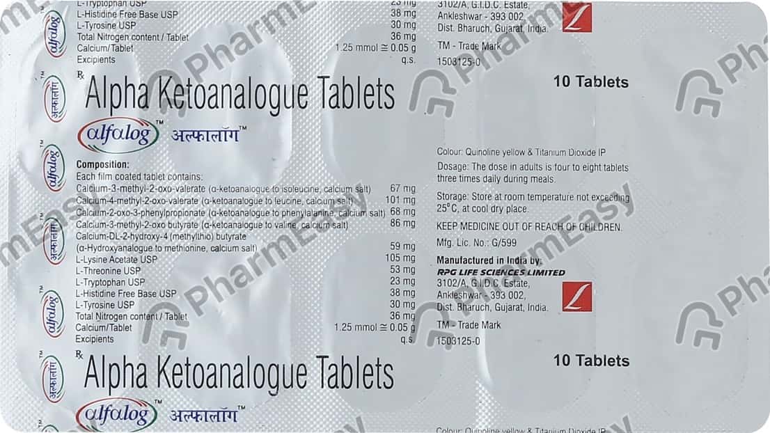 Alfalog 200 MG Tablet (10): Uses, Side Effects, Price & Dosage | PharmEasy