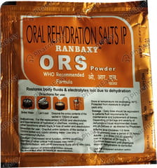 Order Ranbaxy Ors Orange Flavour Sachet Of 21.8gm Oral Powder Online at ...