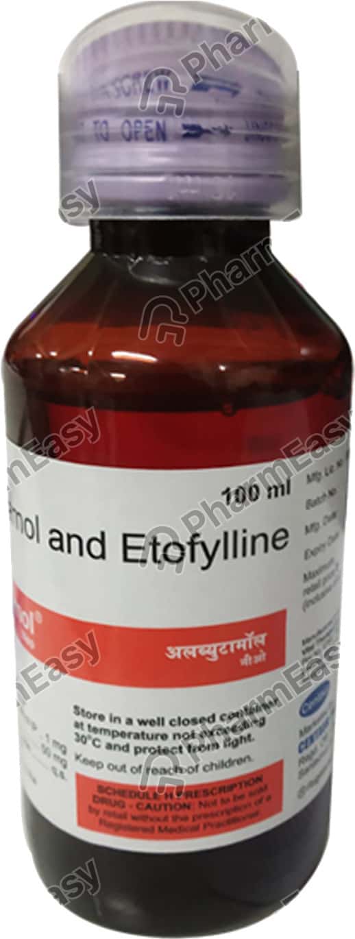 Buy Albutamol Neo Bottle Of 100ml Syrup Online at Flat 15% OFF | PharmEasy