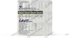 New Cavit Strip Of 15 Tablets: Uses, Side Effects, Price & Dosage ...