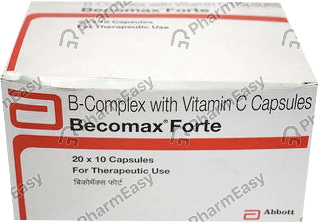 Becomax Forte Capsule (10): Uses, Side Effects, Price & Dosage | PharmEasy