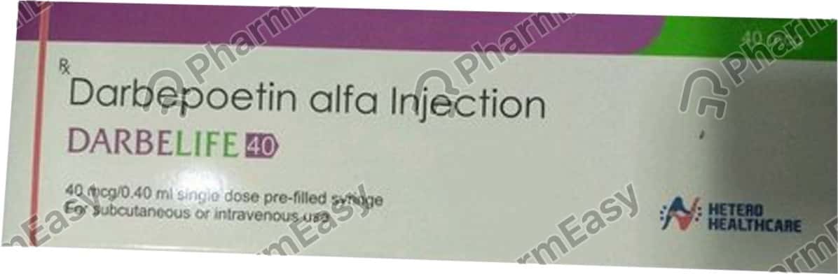 Darbelife 40 MCG Injection (0.4): Uses, Side Effects, Price & Dosage ...