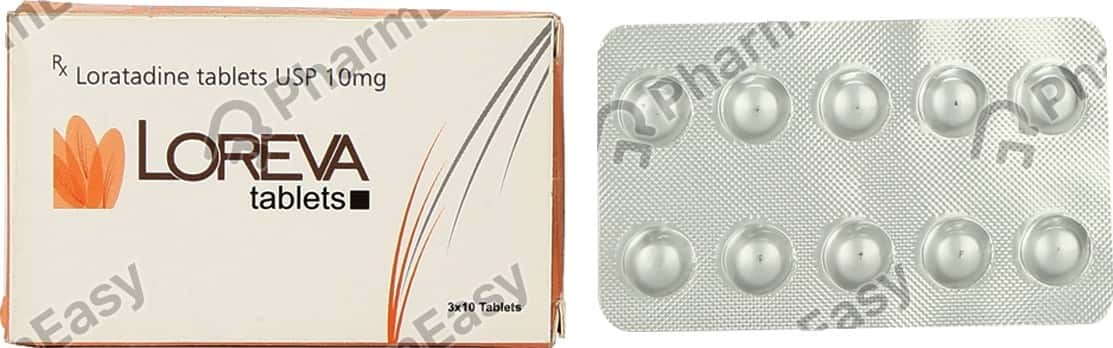 Loreva 10 MG Tablet (10): Uses, Side Effects, Price & Dosage | PharmEasy