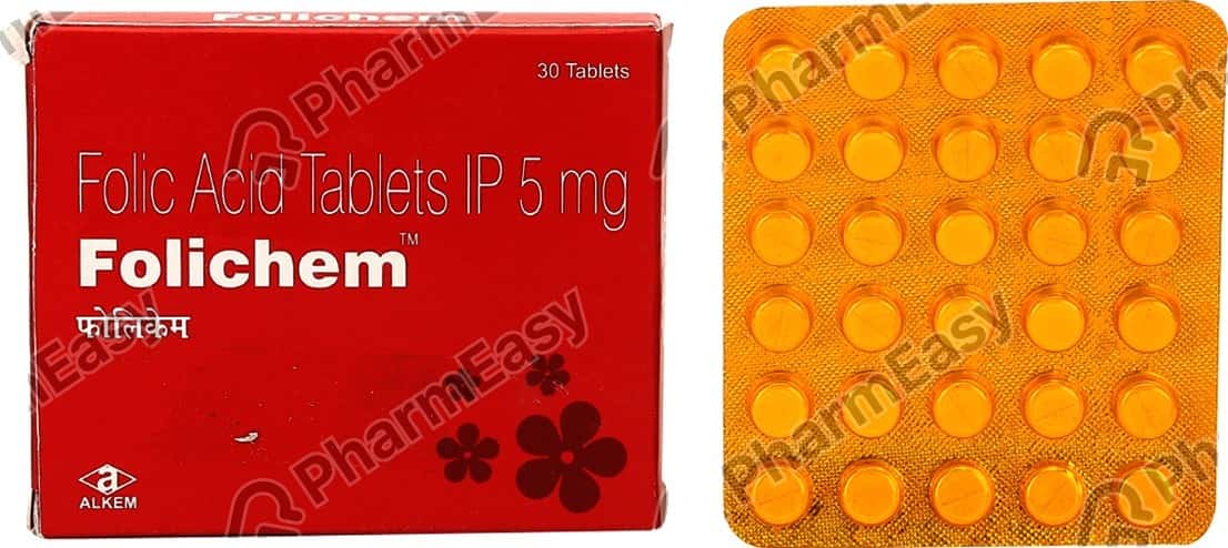 Folichem 5 MG Tablet (30): Uses, Side Effects, Price & Dosage | PharmEasy