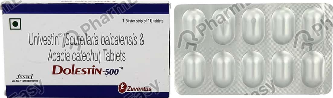 Buy Dolestin 500 MG Tablet (10) Online at Flat 15% OFF | PharmEasy