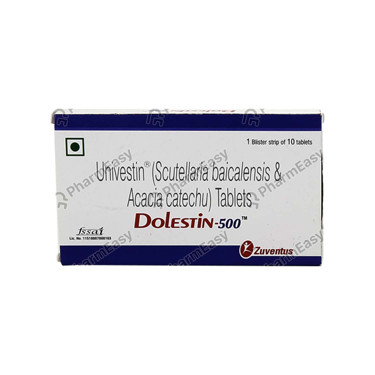 Buy Dolestin 500 MG Tablet (10) Online at Flat 18% OFF* | PharmEasy