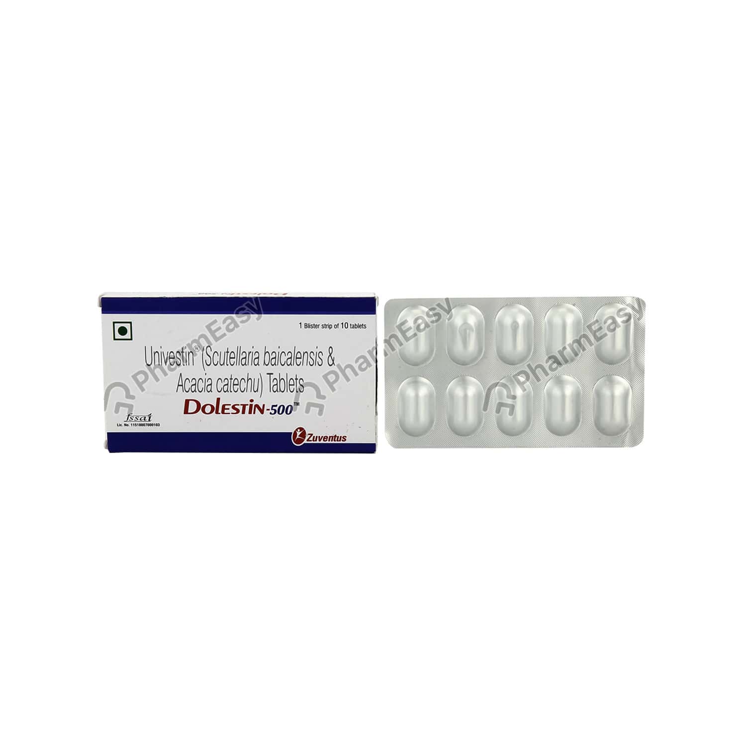 Buy Dolestin 500 MG Tablet (10) Online at Flat 18% OFF* | PharmEasy