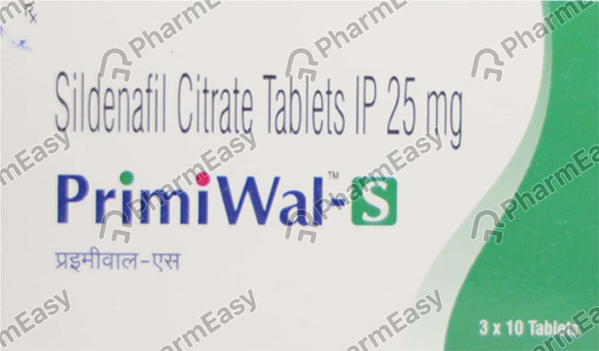 Primiwal S 25 MG Tablet (10): Uses, Side Effects, Price & Dosage ...