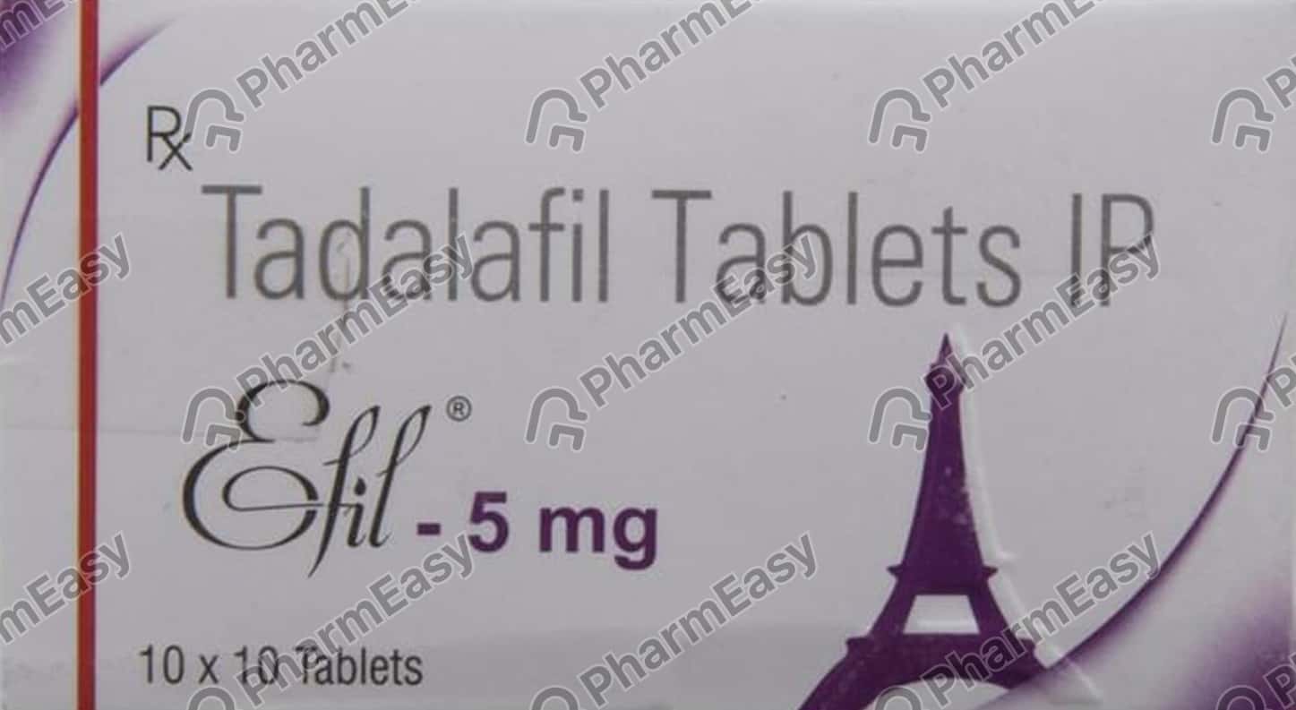 Efil 5 MG Tablet (10): Uses, Side Effects, Price, Dosage & Composition ...