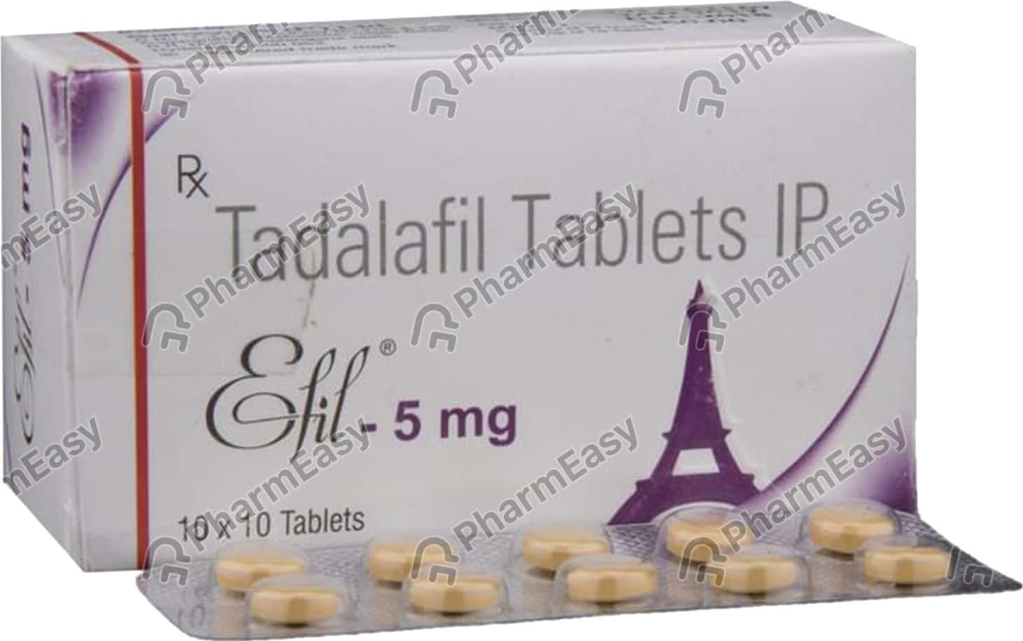 Efil 5 MG Tablet (10): Uses, Side Effects, Price, Dosage & Composition ...
