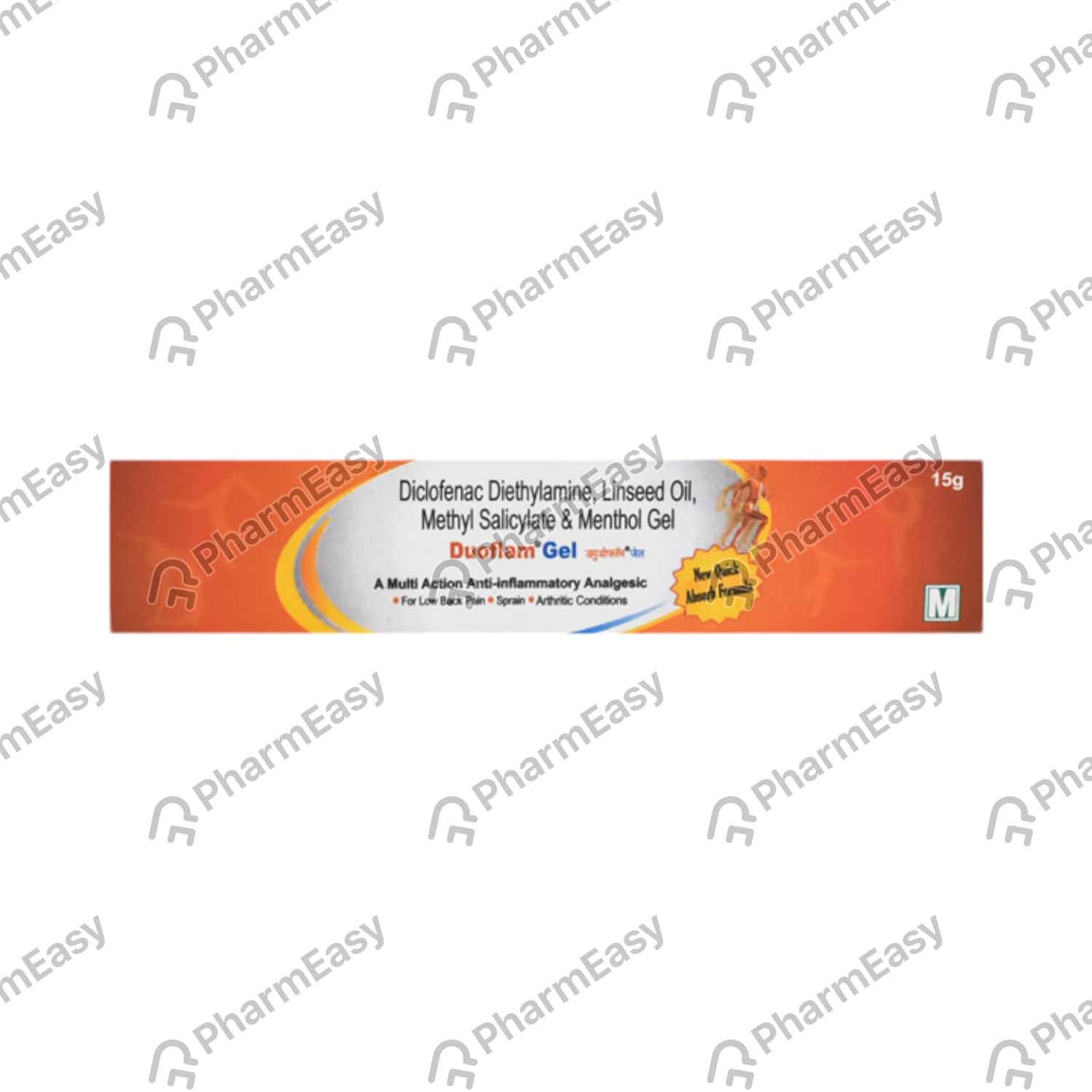 Duoflam Tube Of 15gm Gel: Uses, Side Effects, Price & Dosage | PharmEasy