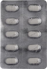 Gabator Nt Strip Of 10 Tablets: Uses, Side Effects, Price & Dosage ...