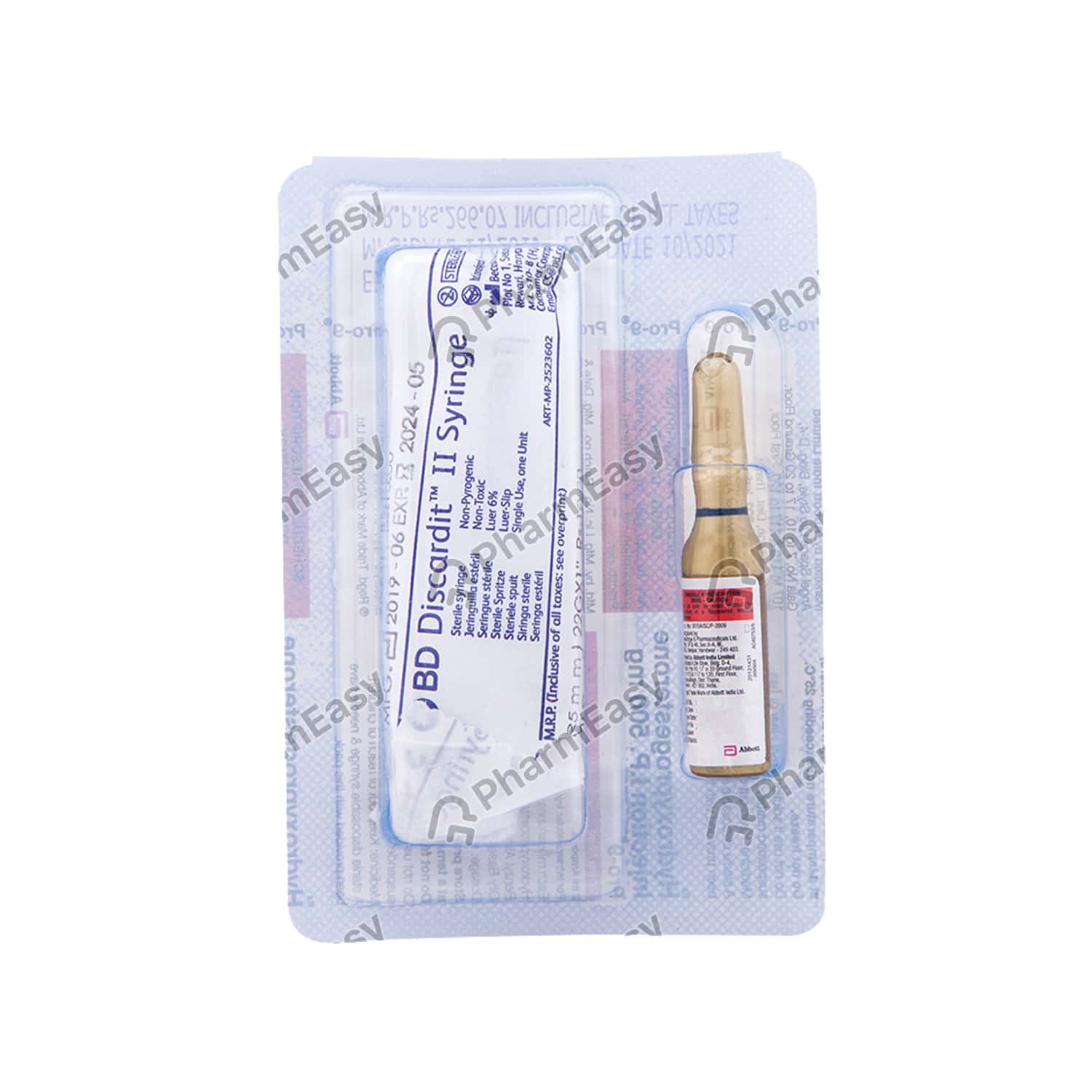 Buy Pro 9 500 MG Injection (2) Online at Flat 18% OFF* | PharmEasy