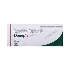 Buy Donep 5 MG Tablet (15) Online at Flat 18% OFF* | PharmEasy