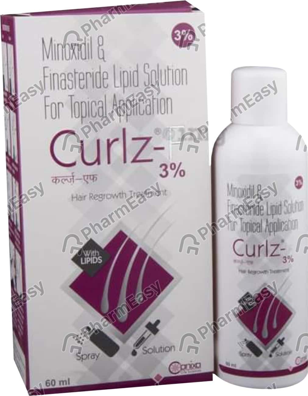 Curlz F 3% Lotion: Uses, Side Effects, Price & Dosage | PharmEasy