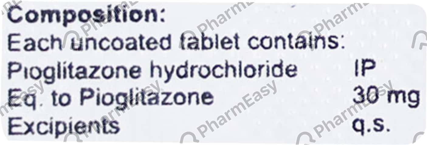 Adglim P 30 MG Tablet (10): Uses, Side Effects, Price & Dosage | PharmEasy
