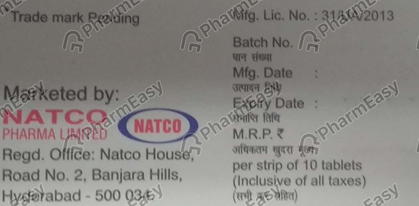 Natcocil T Strip Of 10 Tablets: Uses, Side Effects, Price & Dosage ...