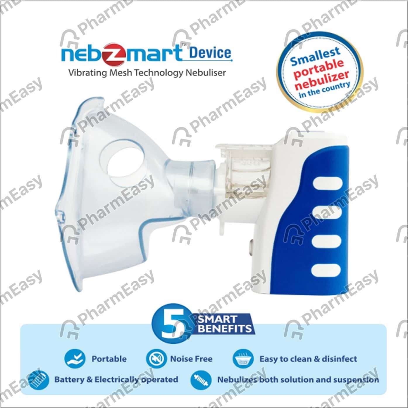 Buy Nebzmart Inhalation Kit (1) Online at Flat 15% OFF | PharmEasy