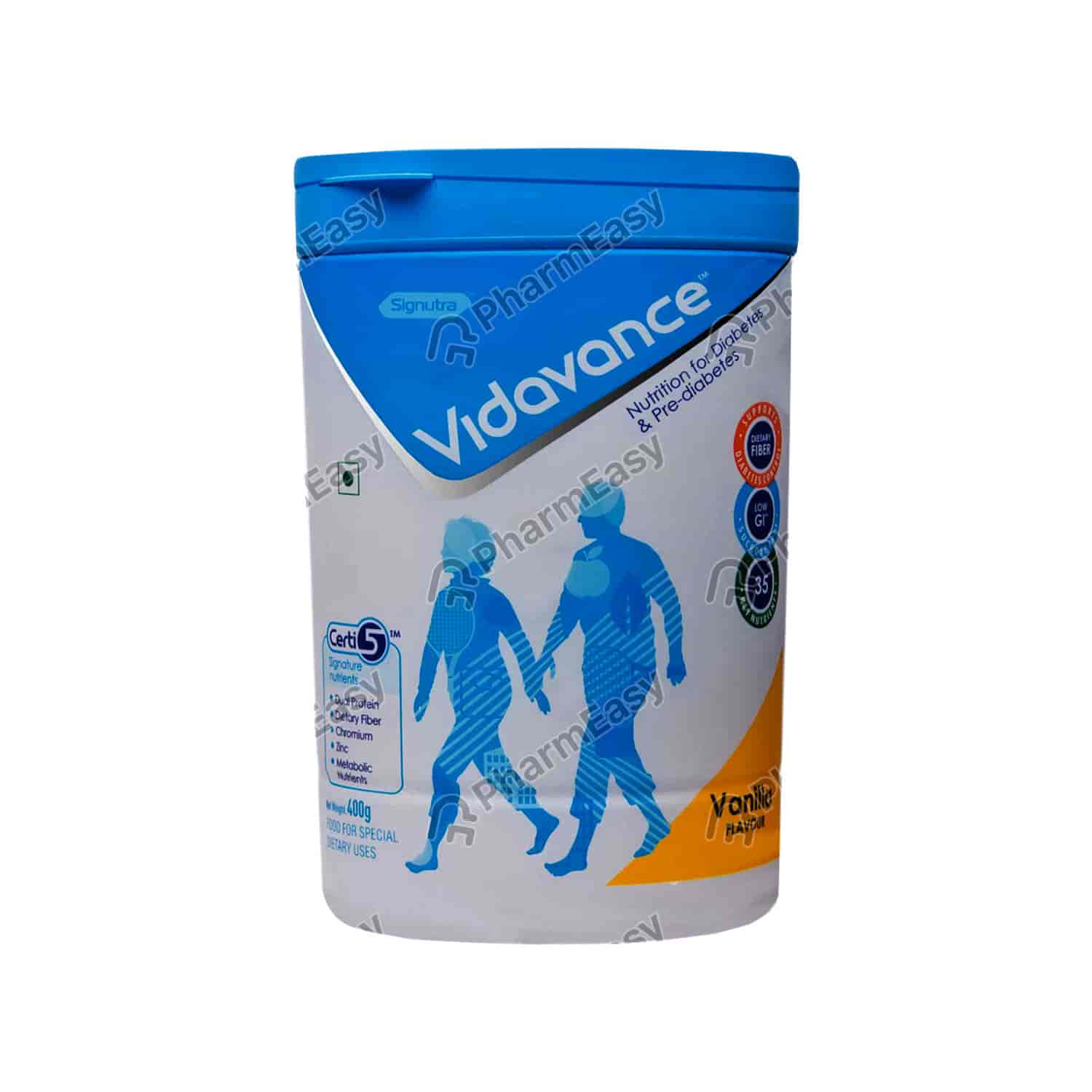 Buy Vidavance Advanced Nutrition Vanilla Diabetes Care Powder Jar Of ...