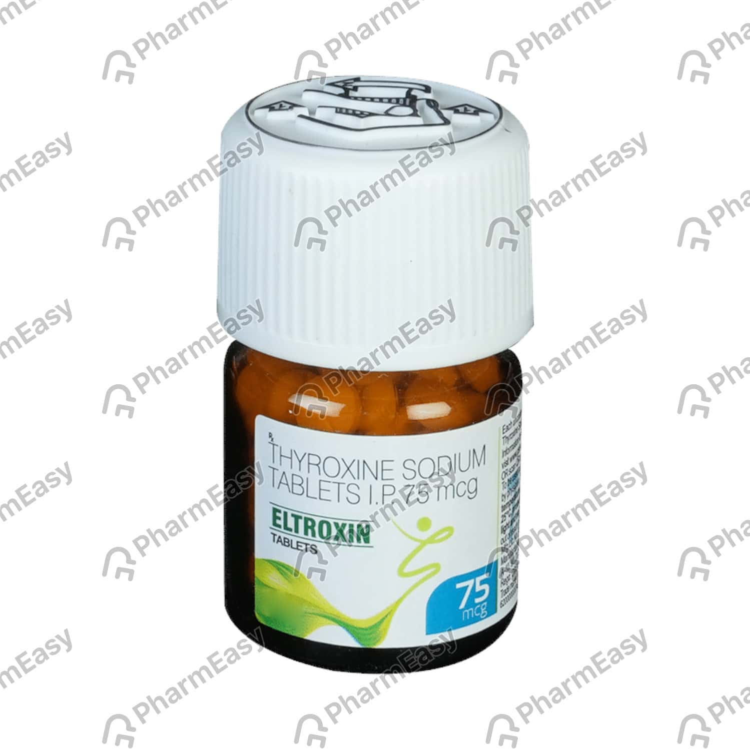Eltroxin 75 MCG Tablet (100): Uses, Side Effects, Price & Dosage ...