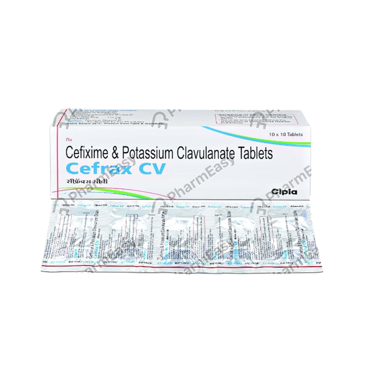 Cefrax Cv Strip Of 10 Tablets: Uses, Side Effects, Price & Dosage ...