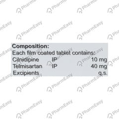 Cilnep T Strip Of 10 Tablets: Uses, Side Effects, Price & Dosage ...