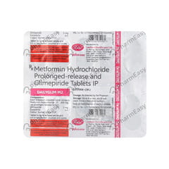 Dailyglim M2 Tab - Uses, Side Effects, Dosage, Composition & Price ...
