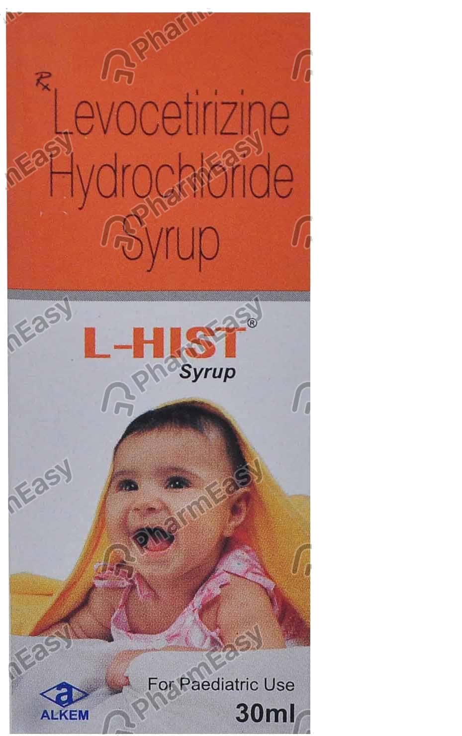 Buy L Hist 2.5 MG/5ML Syrup (30) Online at Flat 15% OFF | PharmEasy