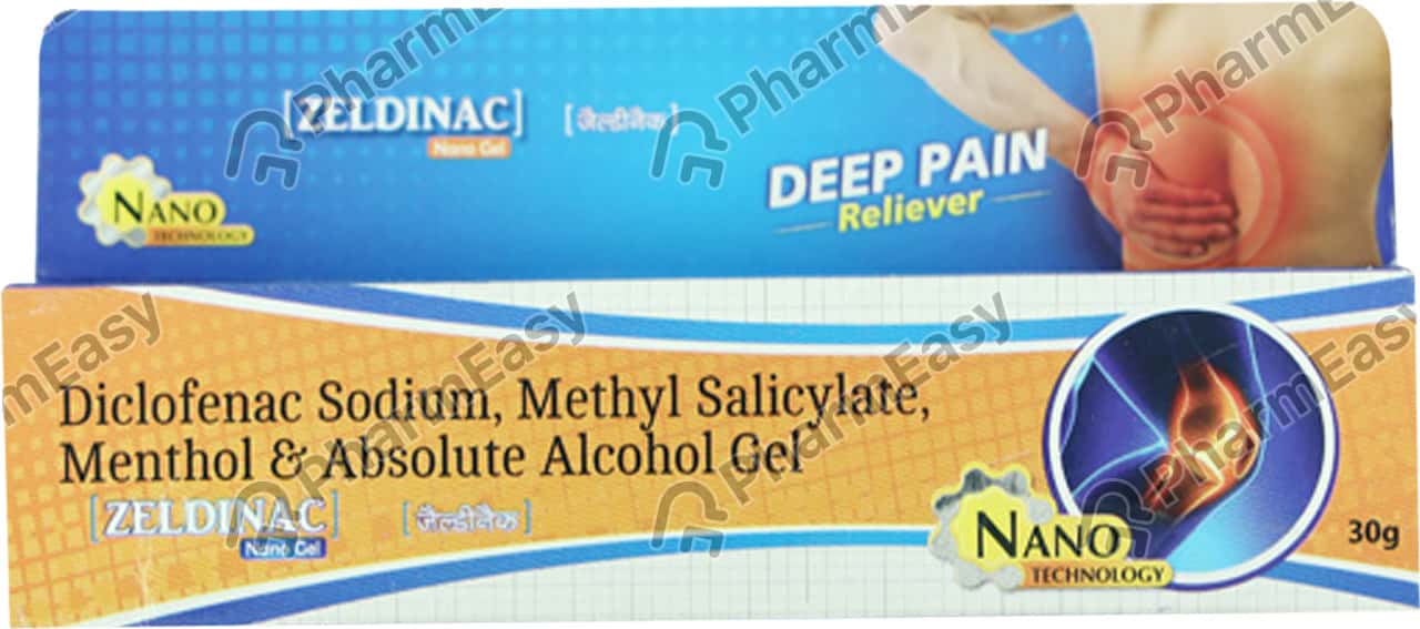 Zeldinac Nano Tube Of 30gm Gel: Uses, Side Effects, Price & Dosage ...