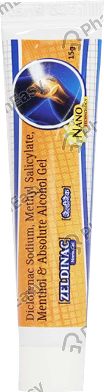 Zeldinac Nano Tube Of 15gm Gel: Uses, Side Effects, Price & Dosage ...